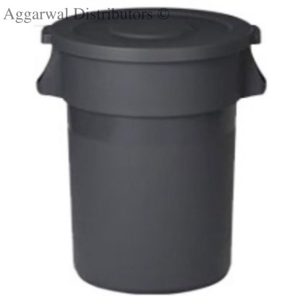 Cambro Nilkamal Plastic Round Waste Bin / Dust bin With Closed Lid ...