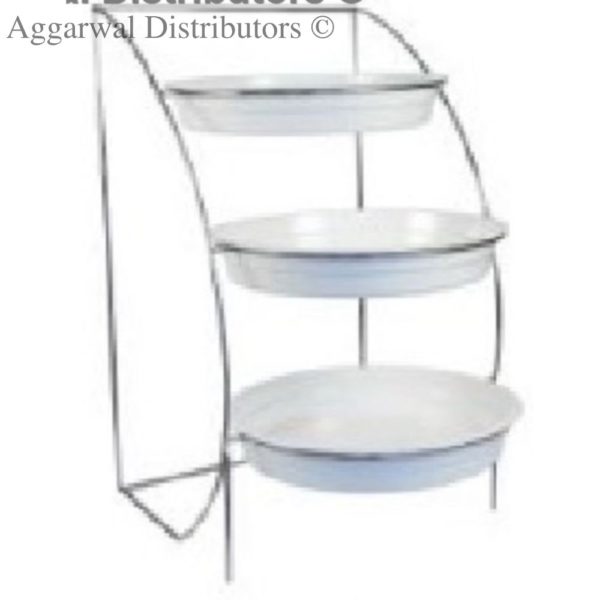 Buffet Raiser Stand with 4 bowls RD-5530 | HORECA247